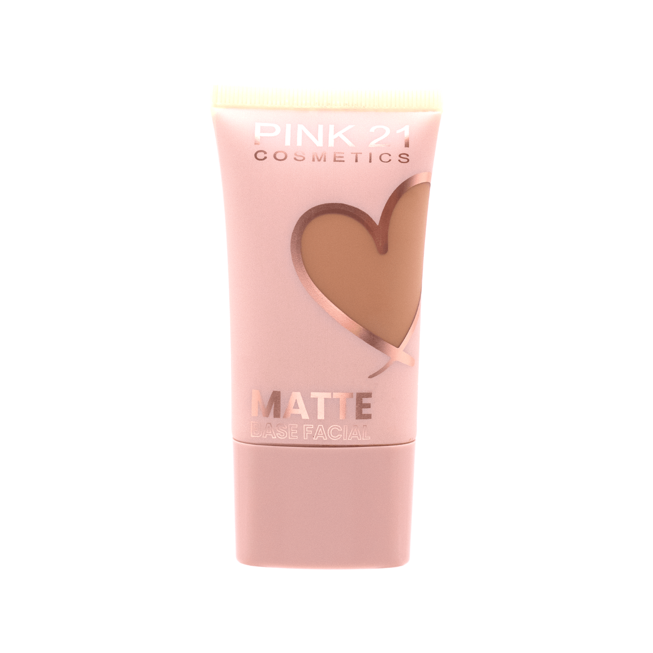 BASE LÍQUIDA FACIAL MATTE PINK 21 UN - Nova Avenida Eshop | Os melhores ...
