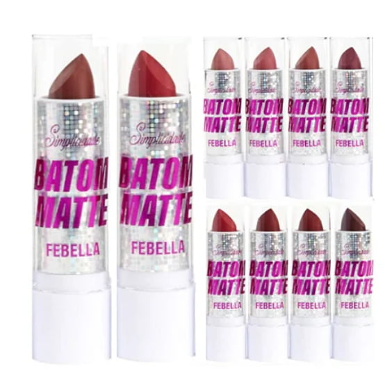 BATOM MATTE SIMPLICIDADE FEBELLA UN - Nova Avenida Eshop | Os melhores ...