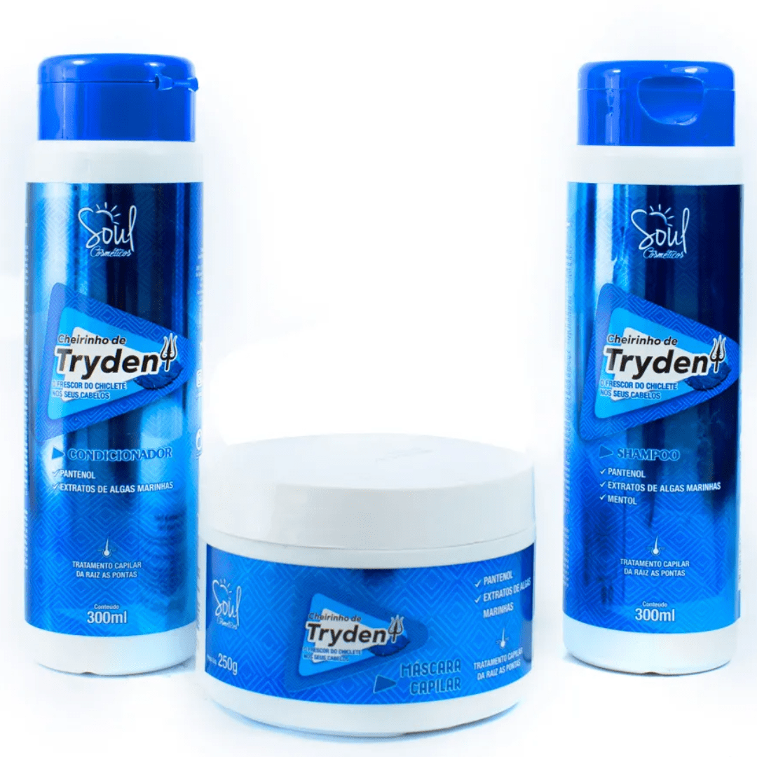 KIT CAPILAR CHEIRINHO DE TRYDEN SOUL COSMÉTICOS - Nova Avenida Eshop ...