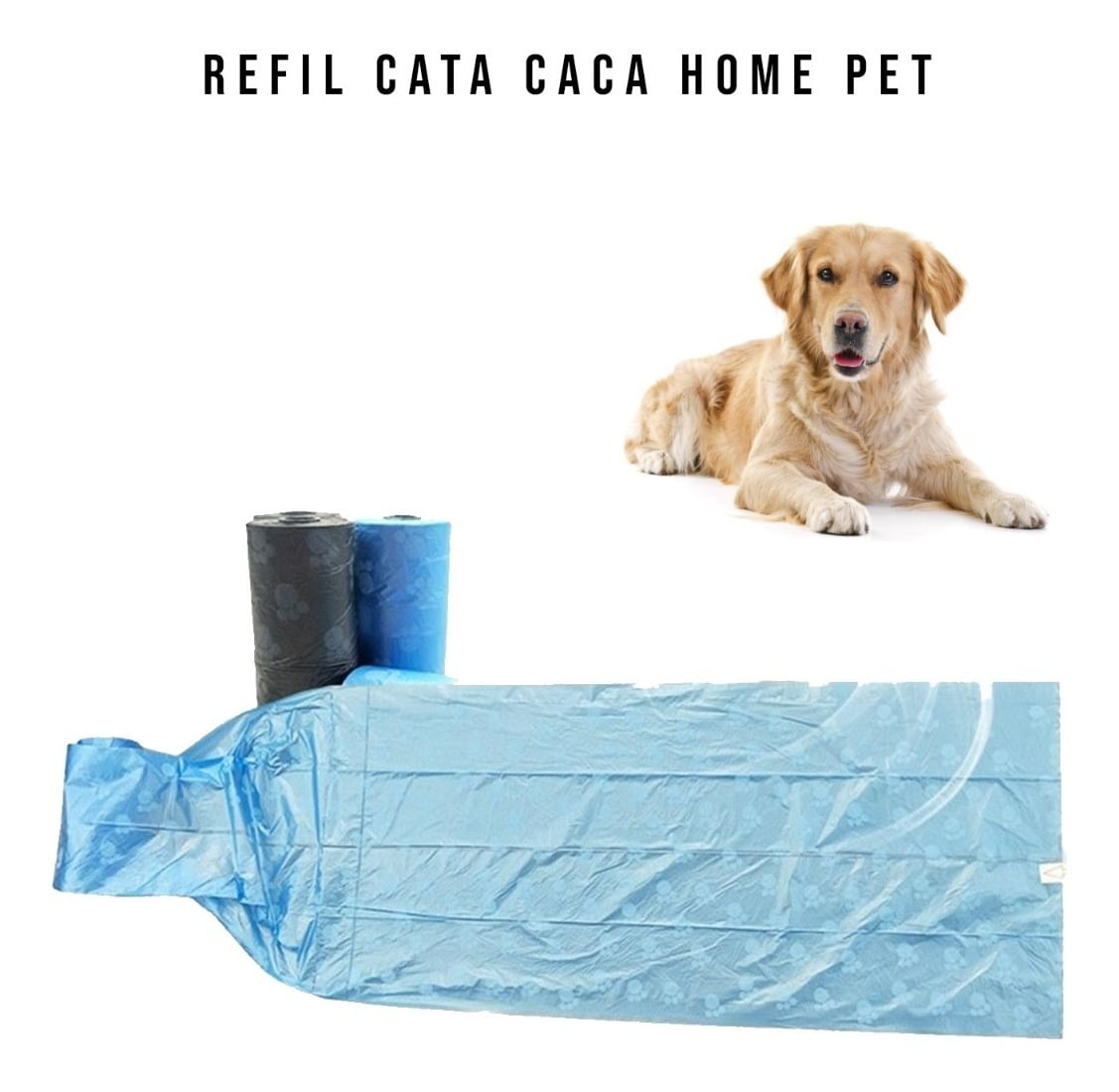 4 Rolos De Saquinhos Refil Cata Caca Cachorro Pet - Nova Avenida Eshop ...