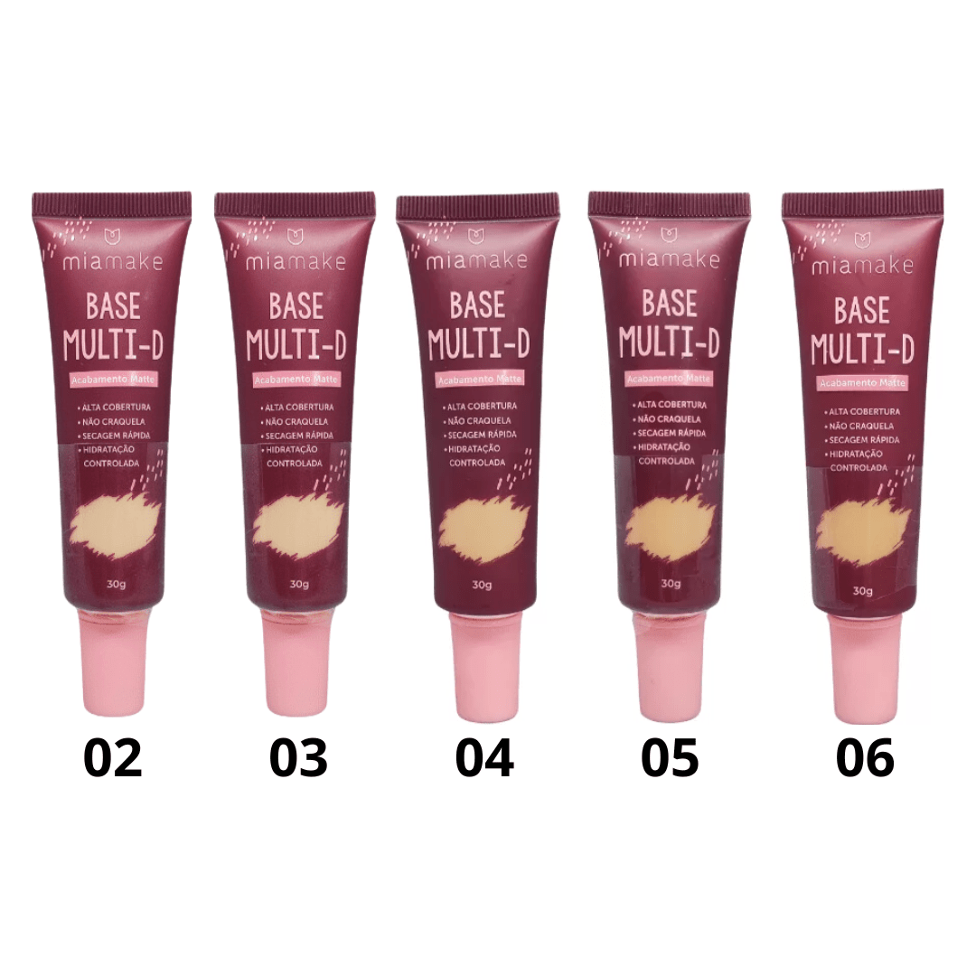 BASE LIQUIDA MULTI D MIA MAKE C/5 - Nova Avenida Eshop | Os melhores ...
