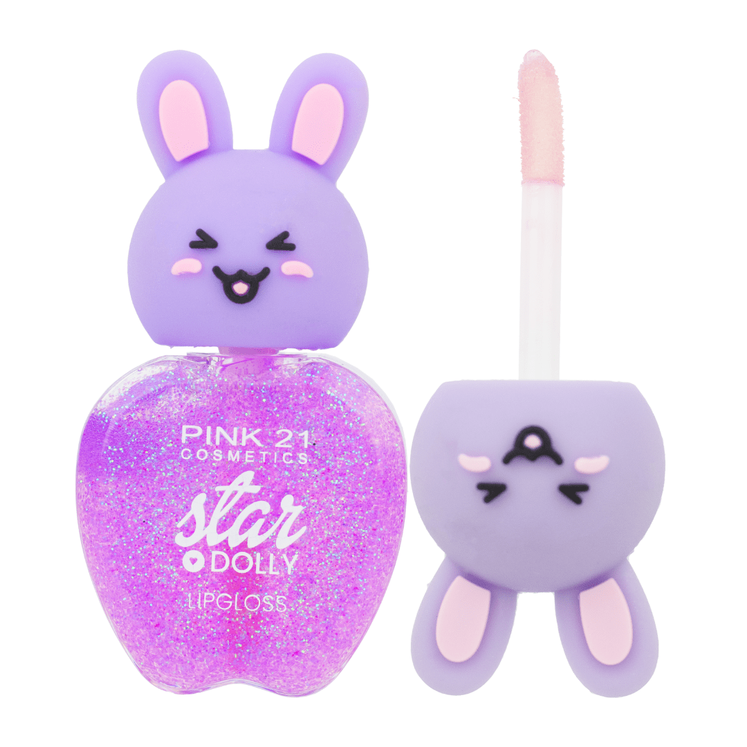 LIP GLOSS BUNNY GLITTER C/24 PINK 21 - Nova Avenida Eshop | Os melhores ...