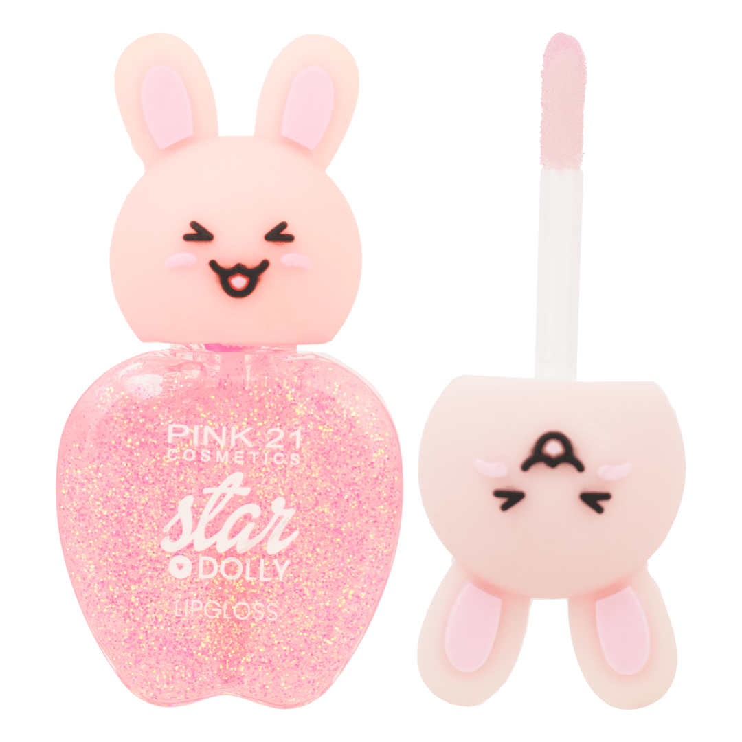 LIP GLOSS BUNNY GLITTER C/24 PINK 21 - Nova Avenida Eshop | Os melhores ...
