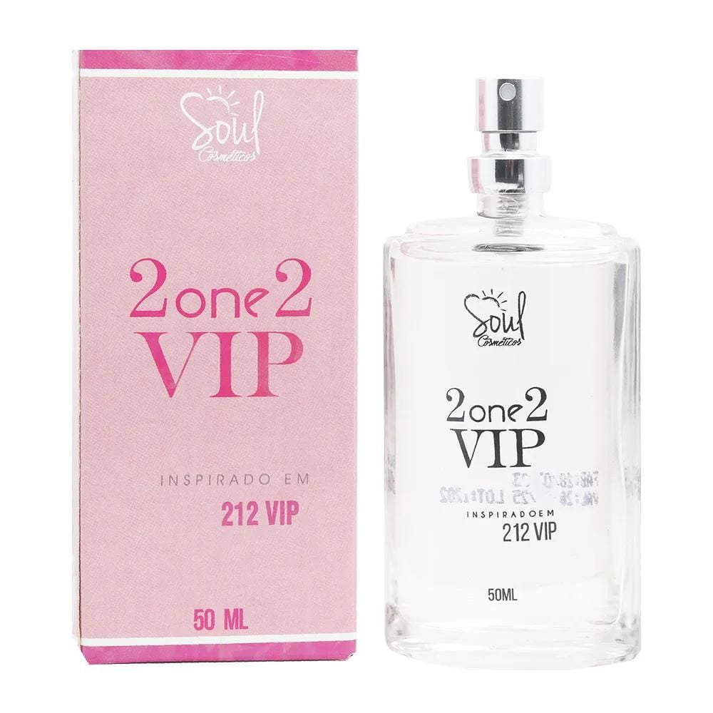DEO COLÔNIA 2one2 Vip Feminino 50ml Fragancia Exclusiva e Cheia de ...